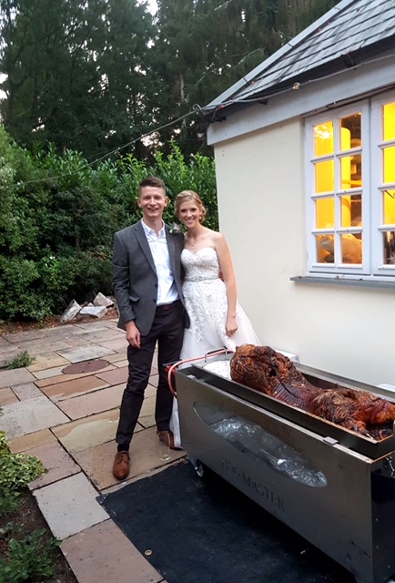 Hog Roast Sidmouth Wedding Catering For Bethan And Oakley | Spitting ...